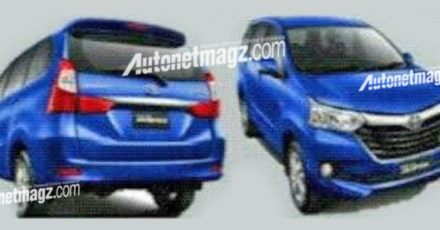 2015 Toyota Avanza (facelift) official photos leak