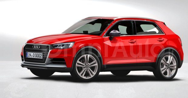 Audi Q1 SUV - Rendering