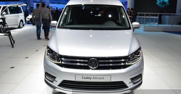 2016 VW Caddy Alltrack – 2015 Frankfurt Motor Show Live