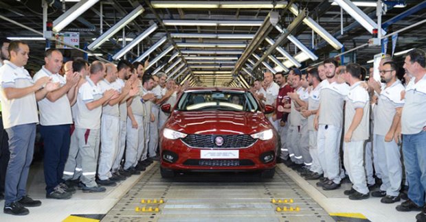 Production of Fiat Egea commences in Turkey