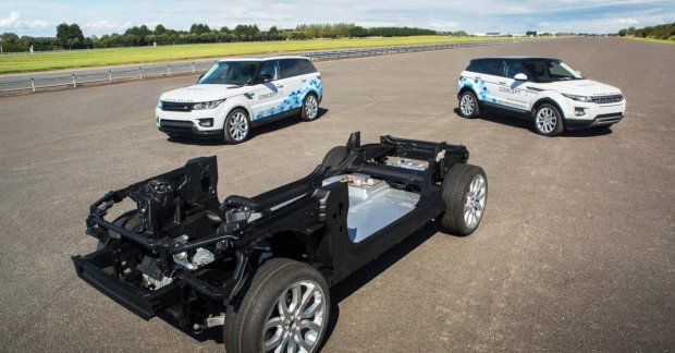 JLR reveals new electric drive module technology
