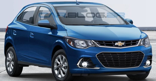 2017 Chevrolet Onix (facelift) - Rendering