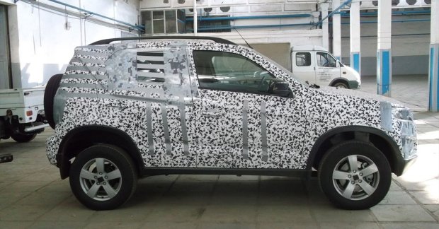 Next-gen Chevrolet Niva compact SUV shows its interior