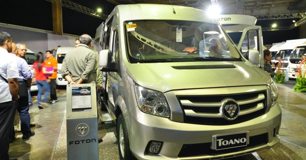 Foton Gratour, Foton Toano vans launched in Philippines