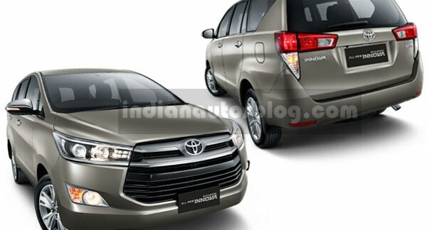Official images of the 2016 Toyota Innova released