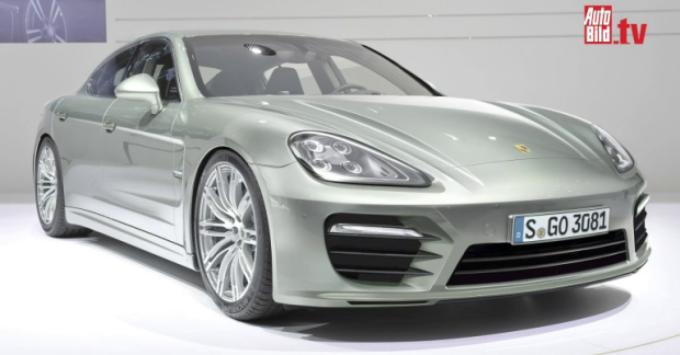 2016 Porsche Panamera exterior (front and rear) - Rendering