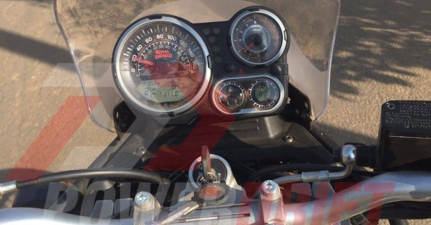 Royal Enfield Himalayan's all-new instrument binnacle: Spied