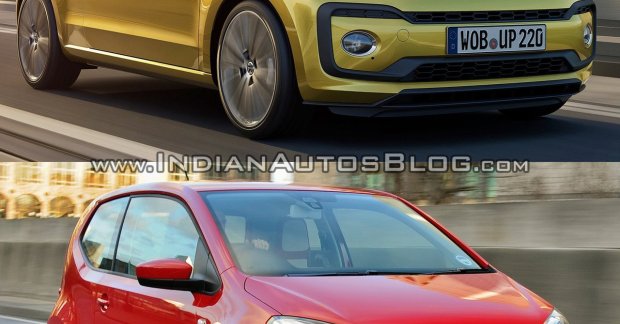2016 VW Up! vs pre-facelift model - Old vs. New