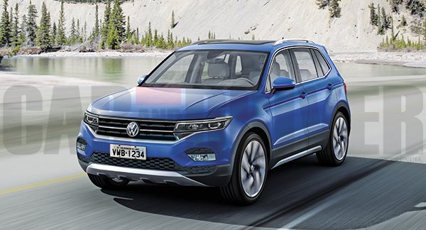 Next-gen VW Polo-based compact SUV - Rendering