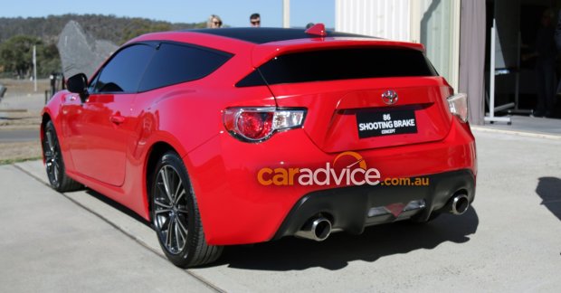Toyota 86 Shooting Brake concept - Live Images