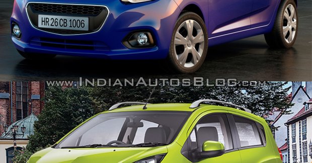 Next-gen Chevrolet Beat vs current Chevrolet Beat Old vs New