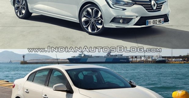 Renault Megane Sedan vs Renault Fluence - Old vs New