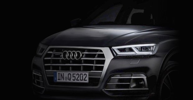 This is the full front-end of the 2017 Audi Q5