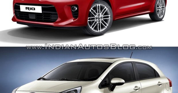 2017 Kia Rio vs outgoing model - Old vs new