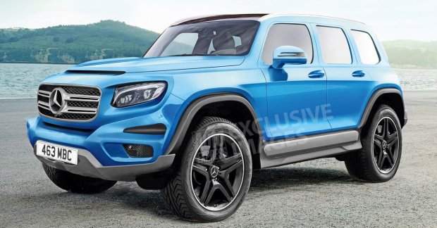 MFA2-based Mercedes GLB SUV coming to 2019