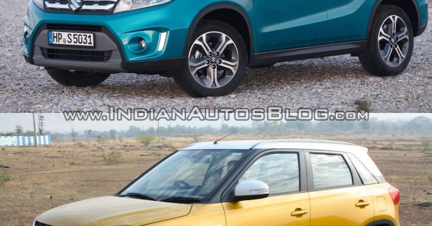 Suzuki Vitara vs. Maruti Suzuki Vitara Brezza - In Images