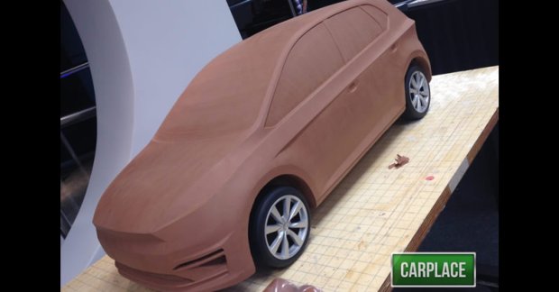 Is this the 2017 VW Polo's clay model?