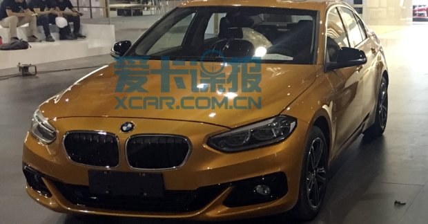China-made BMW 1 Series sedan photographed from all angles