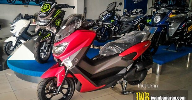 2017 Yamaha NMax 155 spotted in new colour in Indonesia