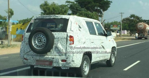 Mahindra TUV500 (Mahindra TUV300 XL) spotted in Surat