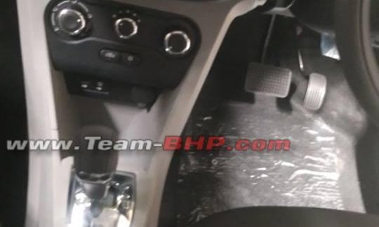 Tata Tiago AMT's interior exposed again in spy shots