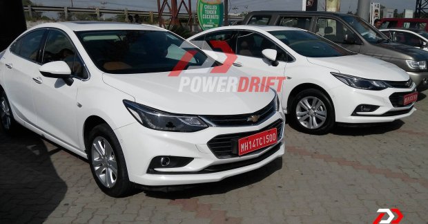 2017 Chevrolet Cruze spotted in India Testing for Export Markets