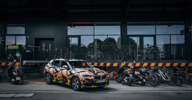 Exclusive first images of the production BMW X2 in urban livery