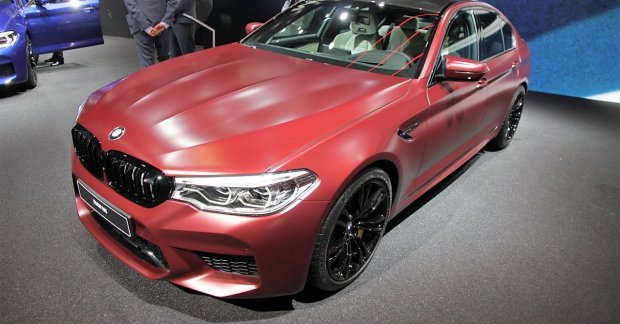 2018 BMW M5 First Edition showcased at IAA 2017 - Live