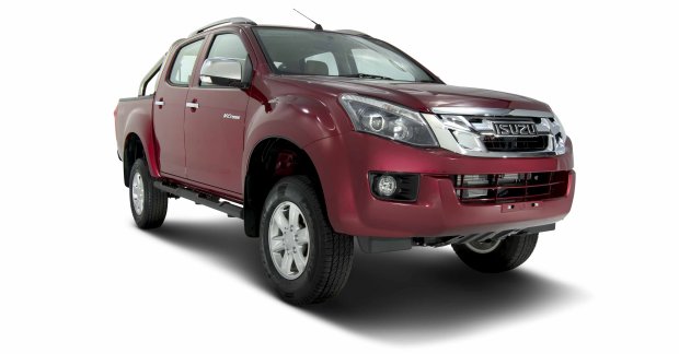Ruby Red colour now available in the Isuzu D-Max V-Cross