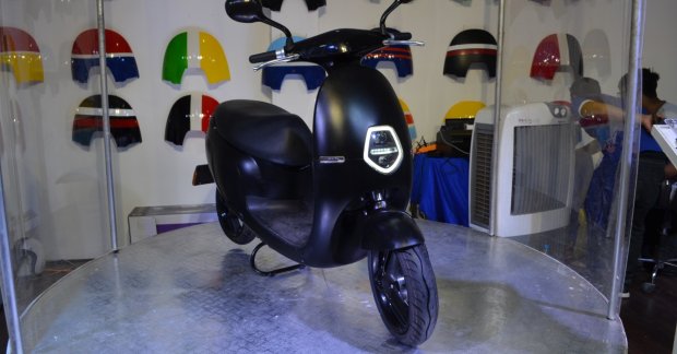 Terra Motors Terra Acuto showcased at the Nepal Auto Show 2017