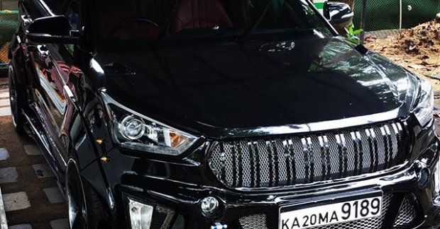 This is the Custom Hyundai Creta 'Black Devil' - In Images