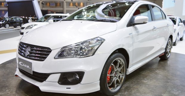 Suzuki Ciaz s-Sporty body kit showcased at Thai Motor Expo 2017