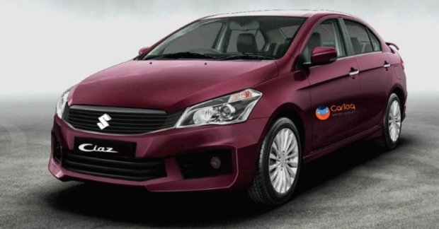 2018 Maruti Ciaz (facelift) rendered in new colours