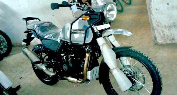 Royal Enfield Himalayan spotted in camouflage colour