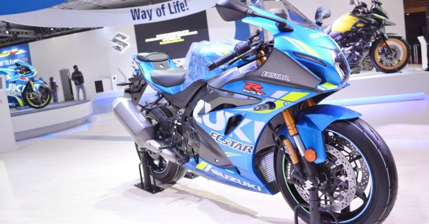 2018 Suzuki GSX-R1000R showcased - Auto Expo 2018 Live