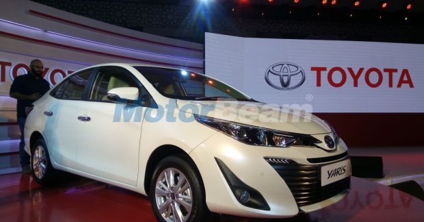 Toyota Yaris sedan unveiled in India, to launch in April this year