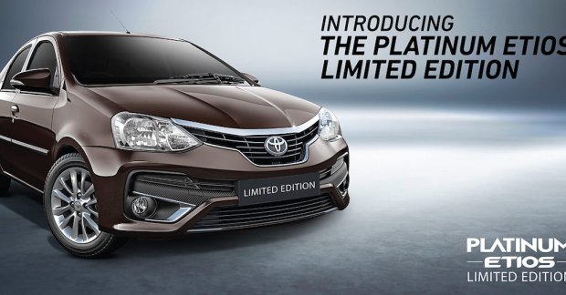Toyota Platinum Etios Limited Edition with touchscreen multimedia ...