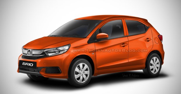 Next-gen Honda Brio rendered based on the Honda Small RS Concept