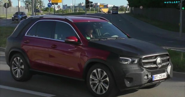 Next-gen Mercedes GLE (Mercedes W167) spied testing [Video]