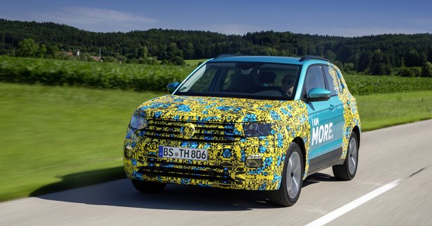 VW T-Cross prototype review from Germany [Video]