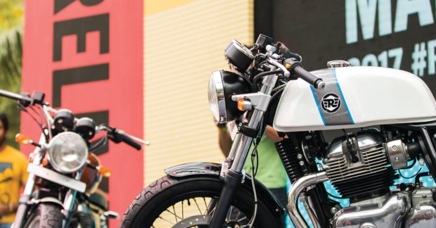 Royal Enfield 650 Twins - Custom & Chrome paint options in demand