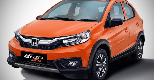 Honda Brio Cross (Ford Freestyle rival) - Rendering
