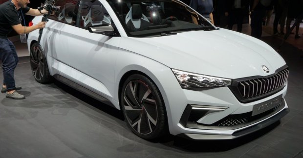 Skoda Vision RS Concept - Paris Motor Show 2018 Live