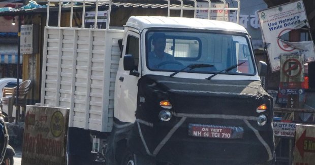 Possible next-gen Force Trump LCV spotted on test