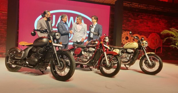 Jawa Dealers (operational and upcoming) listed on official website