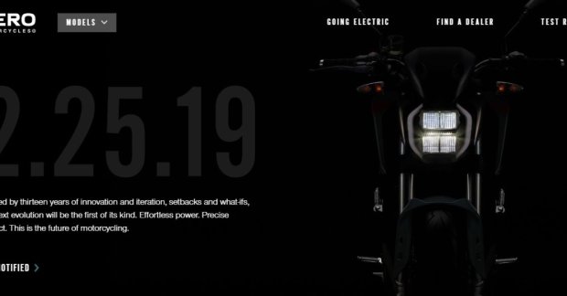 Zero Motorcycles SF/R teased ahead of 25 February debut