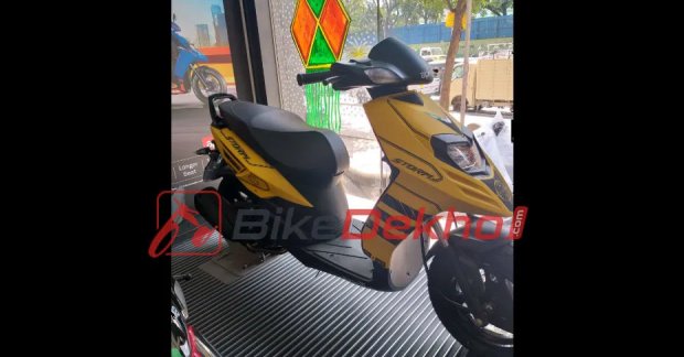 Aprilia Storm 125 starts reaching showrooms ahead of launch