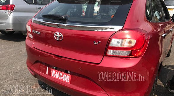 Toyota Glanza spotted in the wild, to be launched on 6 June