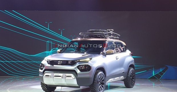 Tata HBX concept (Tata H2X/Tata Hornbill) - Live From Auto Expo 2020