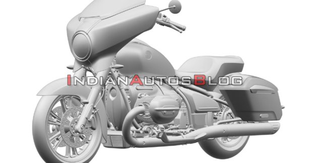 BMW flat-twin cruiser (production BMW R18) leaked via patent images